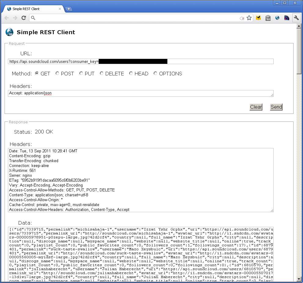 HATEOAS Console: the beginning – Matthew Butt
